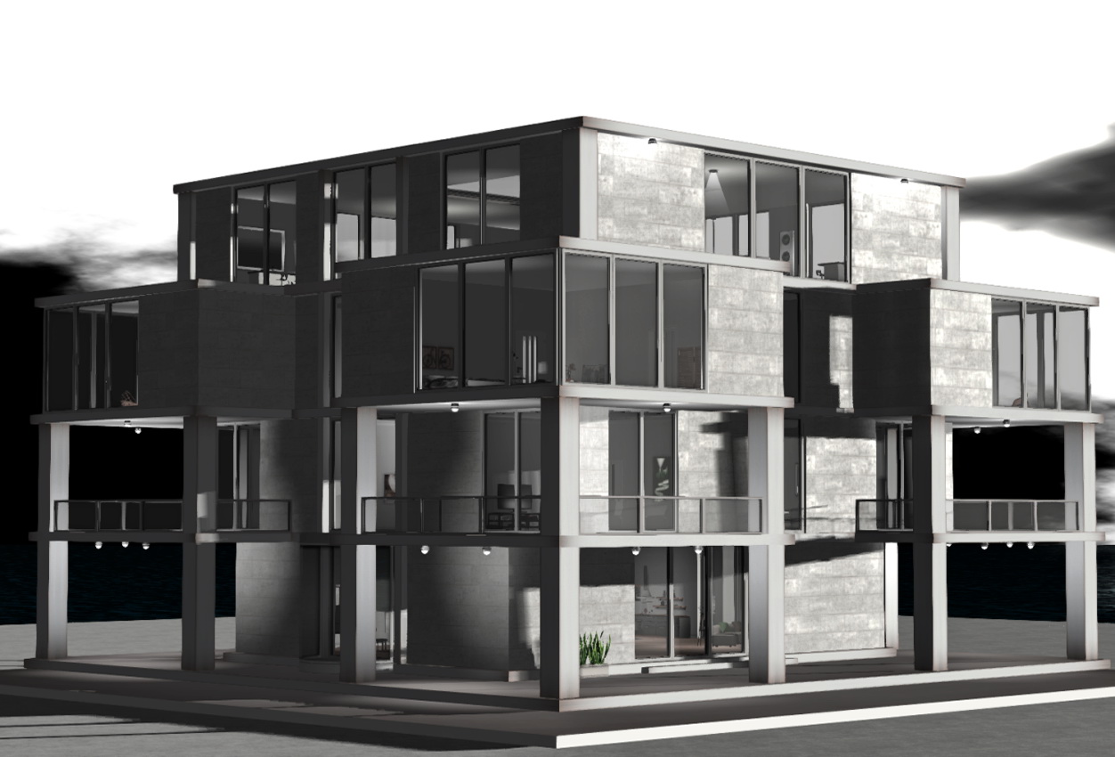 Full Furnished House Scorpion – 2150 animations – furniture011.com